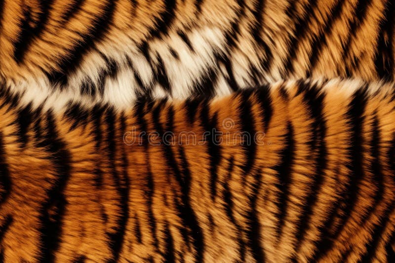 Tiger Animal Fur Perfect Seamless Repeating Pattern. Generative Ai ...