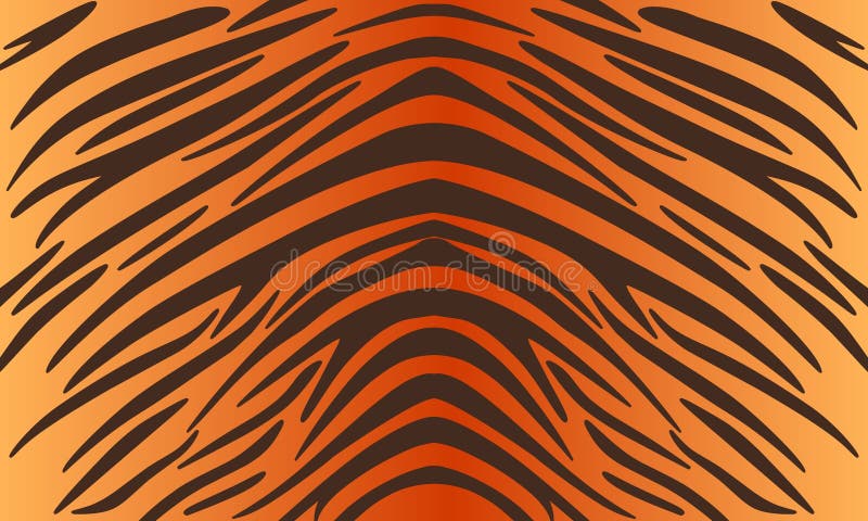 Tiger animal skin texture stock vector. Illustration of tigerskin ...