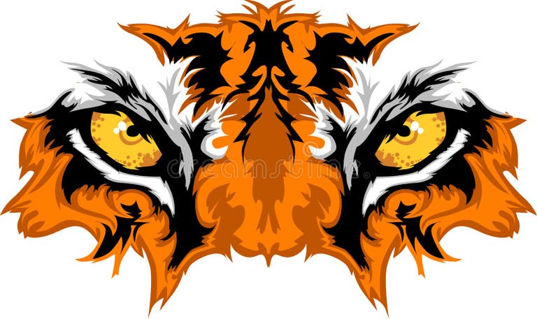 Tiger Eyes Vector Graphic stock vector. Illustration of high - 21427968