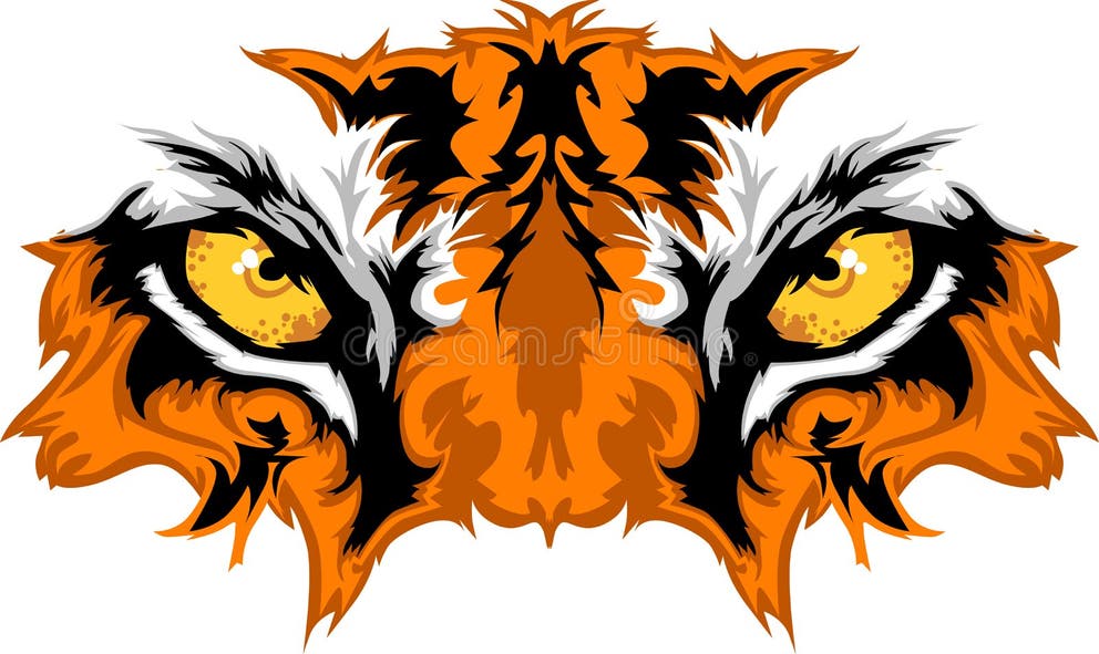 Tiger Eyes Vector Graphic stock vector. Illustration of high - 21427968