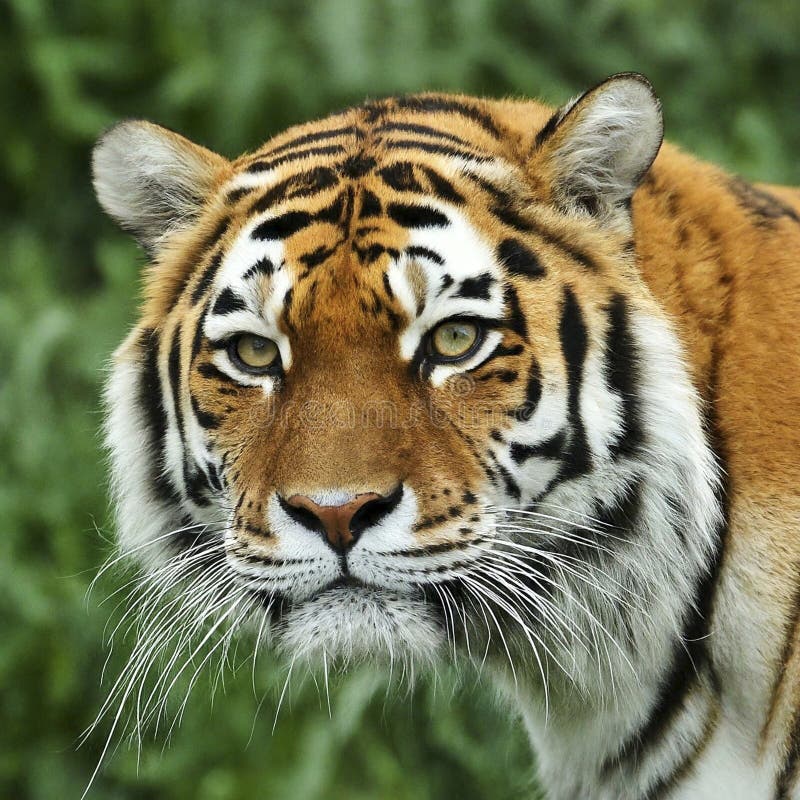 Tiger face stock illustration. Illustration of snout - 316053410