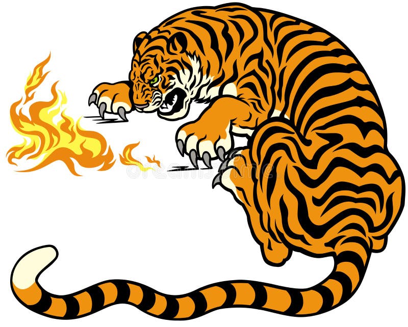 Tiger Fire Stock Illustrations – 4,194 Tiger Fire Stock Illustrations ...