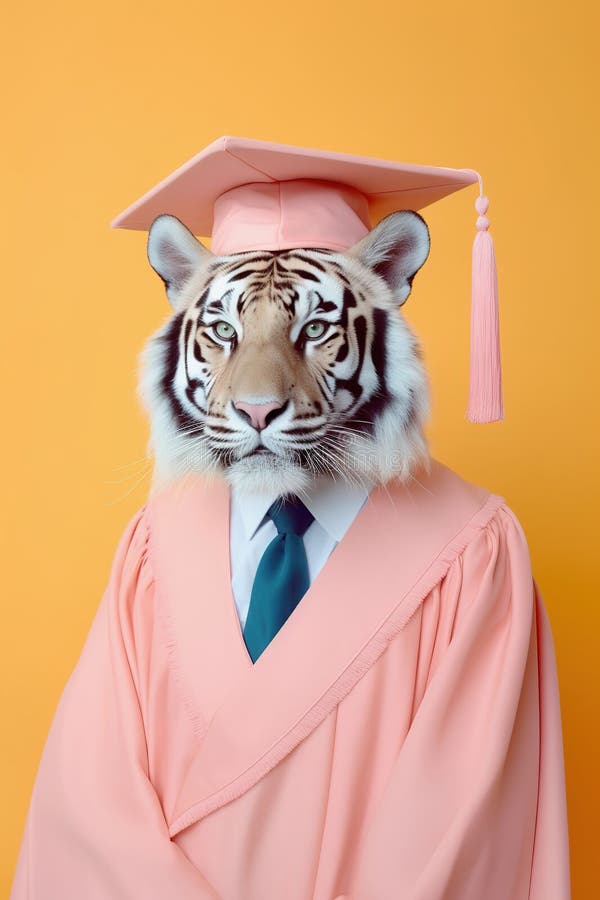 Graduate Tiger Stock Illustrations – 36 Graduate Tiger Stock ...