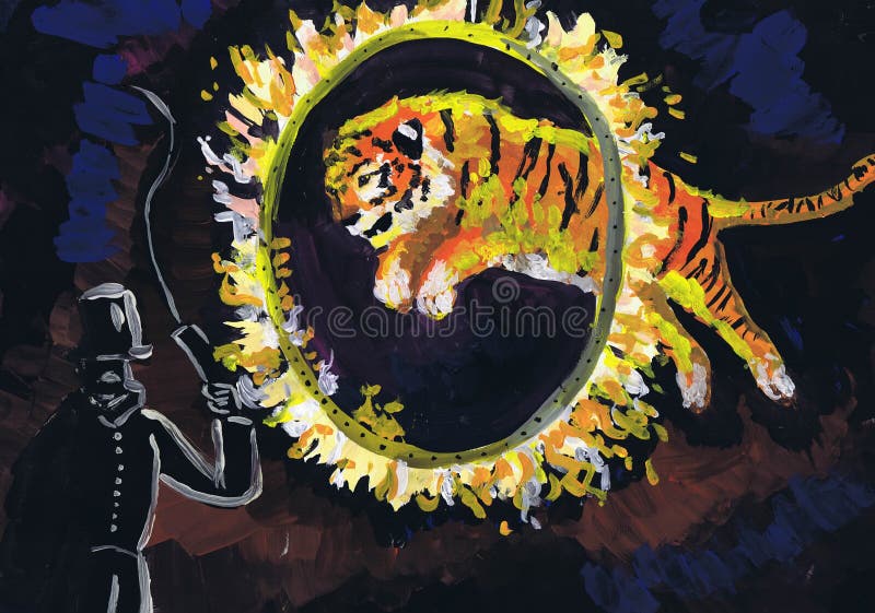 The Tiger Jumps through a Fiery Ring. Representation in Circus ...