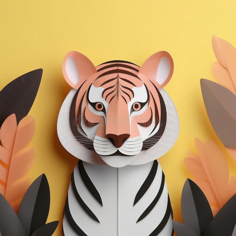 Layered Paper Zoo Stock Illustrations – 163 Layered Paper Zoo Stock ...