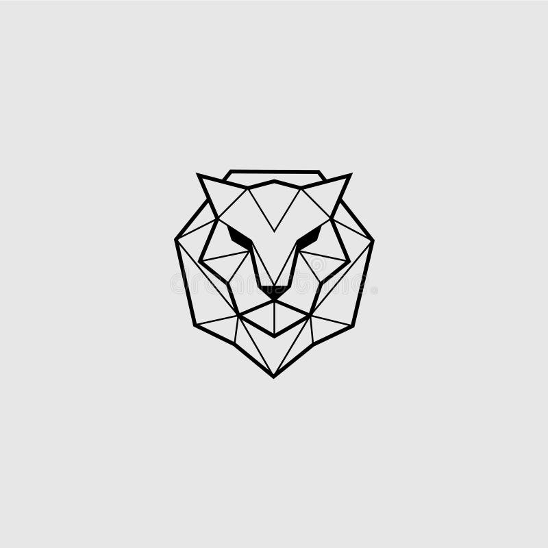 Tiger Line Symbol. Tiger Geometric Logo Design Stock Vector ...