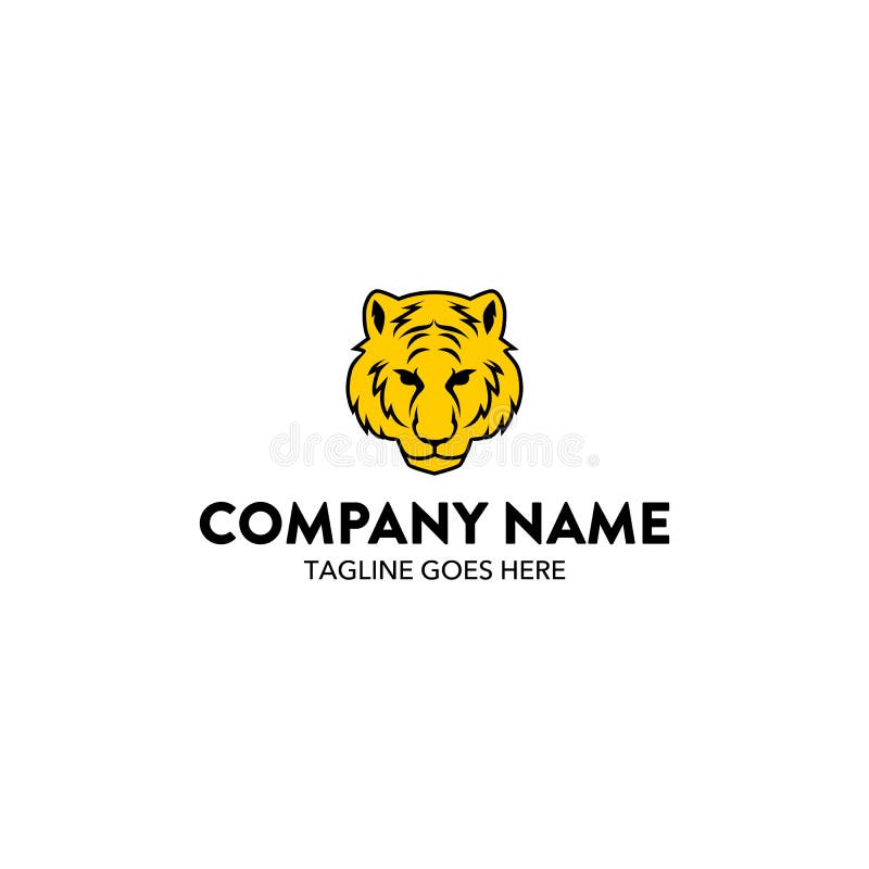 Tiger Logo stock vector. Illustration of animal, panther - 90896261