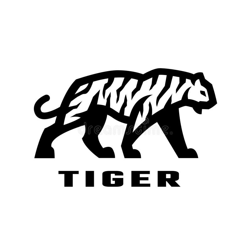 Tiger logo, symbol. stock vector. Illustration of emblem - 342446348
