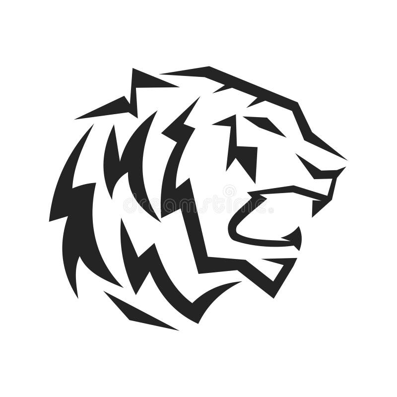 Tiger Logo Template Isolated. Brand Identity. Icon Abstract Vector ...