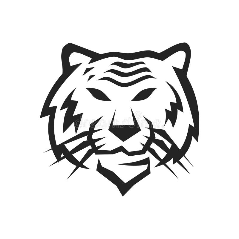 Tiger Logo Template Isolated. Brand Identity. Icon Abstract Vector ...