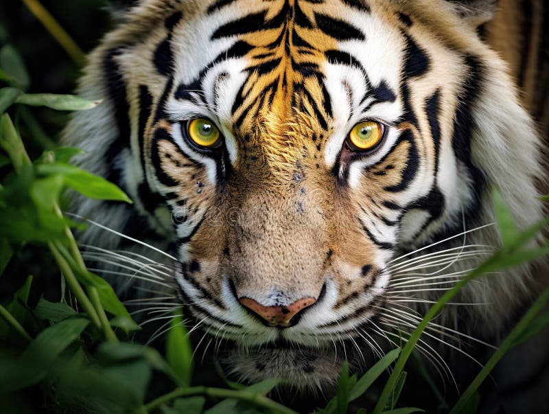 Ai Generated Illustration Wildlife Concept of Tiger Stock Illustration ...