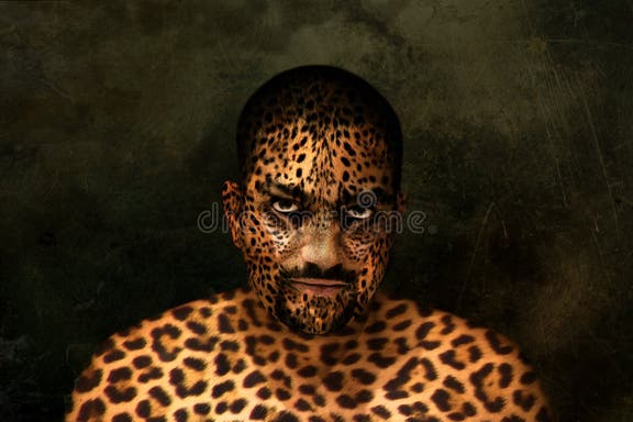 Tiger man stock image. Image of male, animals, terrestrial - 7297927