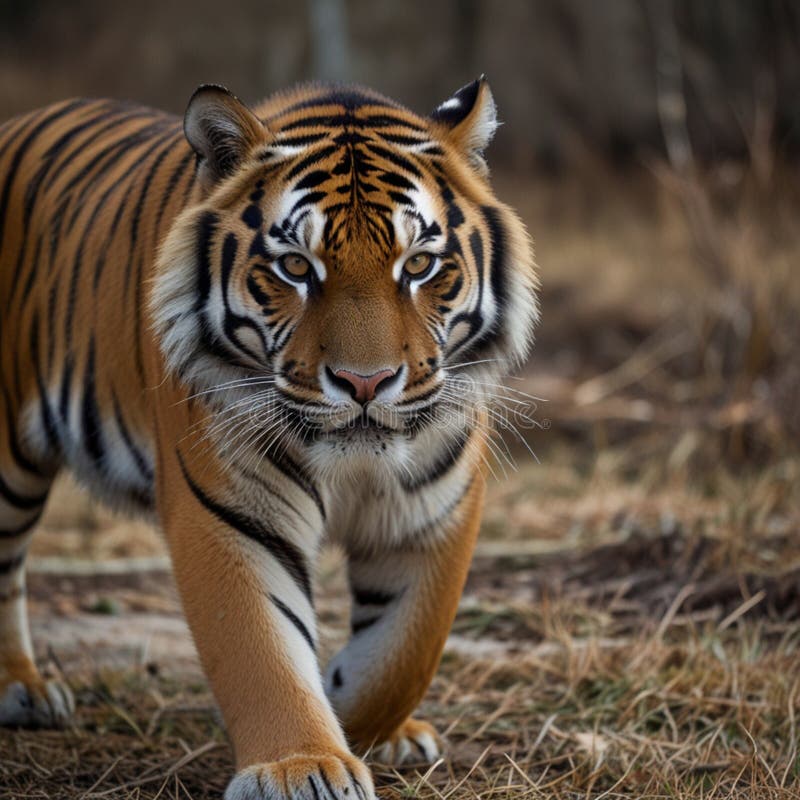 Terrible tiger picture stock illustration. Illustration of sticker ...