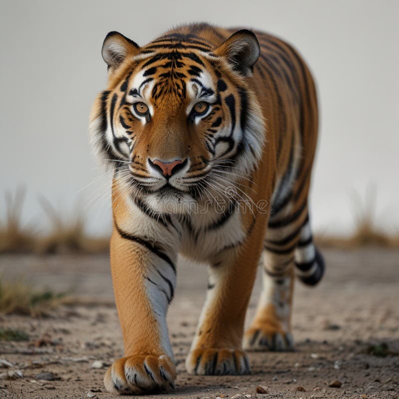 Terrible tiger picture stock illustration. Illustration of wild - 331529110