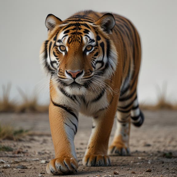 Terrible tiger picture stock illustration. Illustration of wild - 331529110