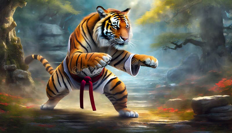 Karate Tiger Stock Illustrations – 168 Karate Tiger Stock Illustrations ...