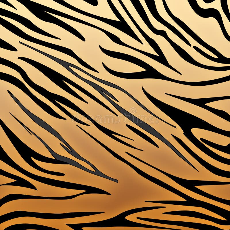 Tiger Print stock vector. Illustration of cloth, artwork - 4076788