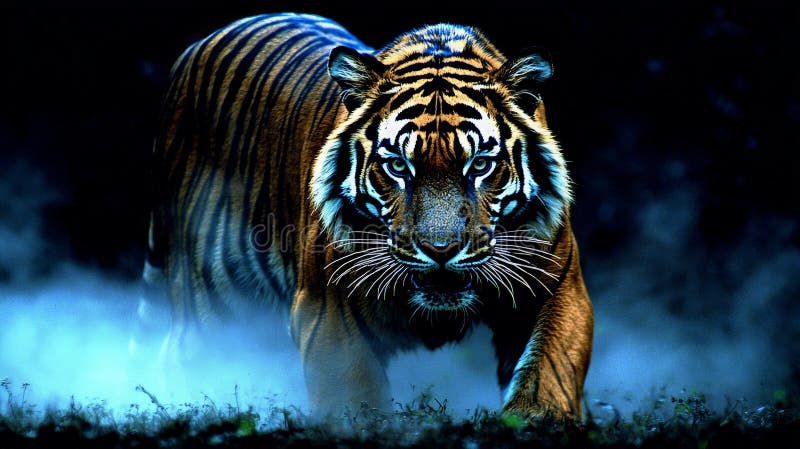 One Scary Tiger Wallpaper