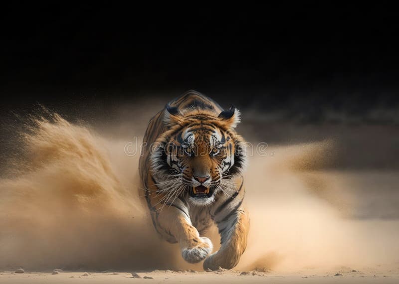 Tiger Fearless Stock Illustrations – 75 Tiger Fearless Stock ...