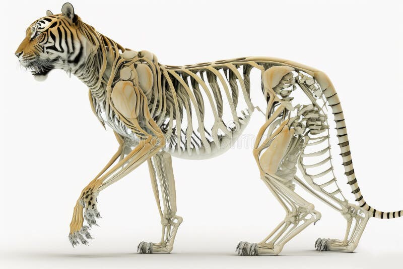 Tiger Anatomy Stock Illustrations – 301 Tiger Anatomy Stock ...
