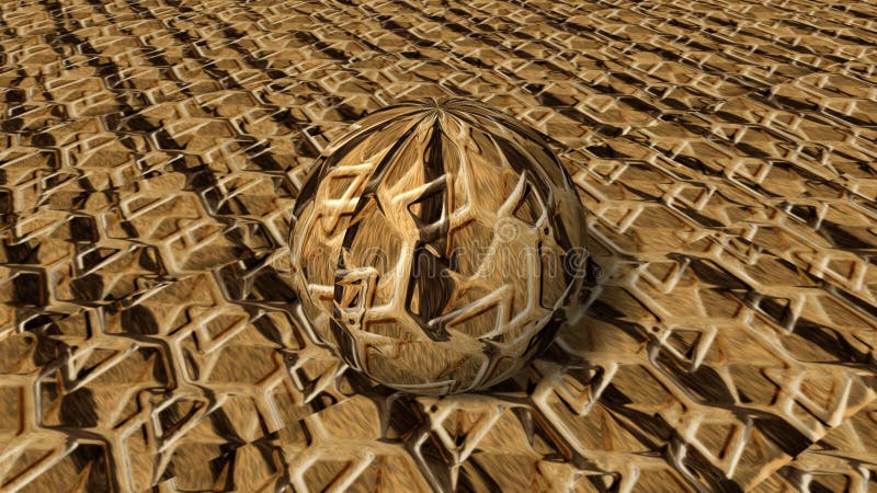 Tiger skin sphere 3D stock illustration. Illustration of skin - 88678611