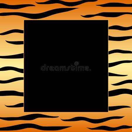 Tiger Print Border Stock Illustrations – 6,744 Tiger Print Border Stock ...