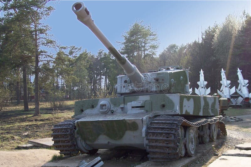 Tiger Tank stock image. Image of armoured, german, plating - 6427551