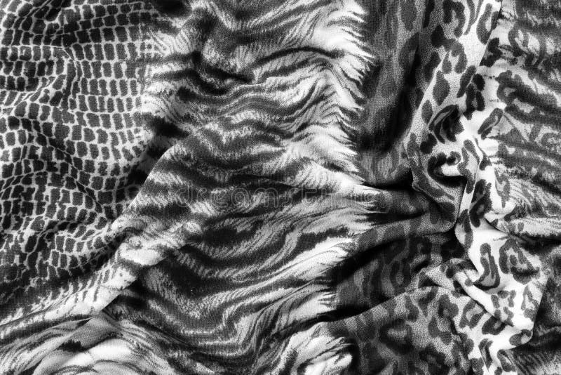 Tiger Textile Piece of Clothes Stock Image - Image of material, animal ...