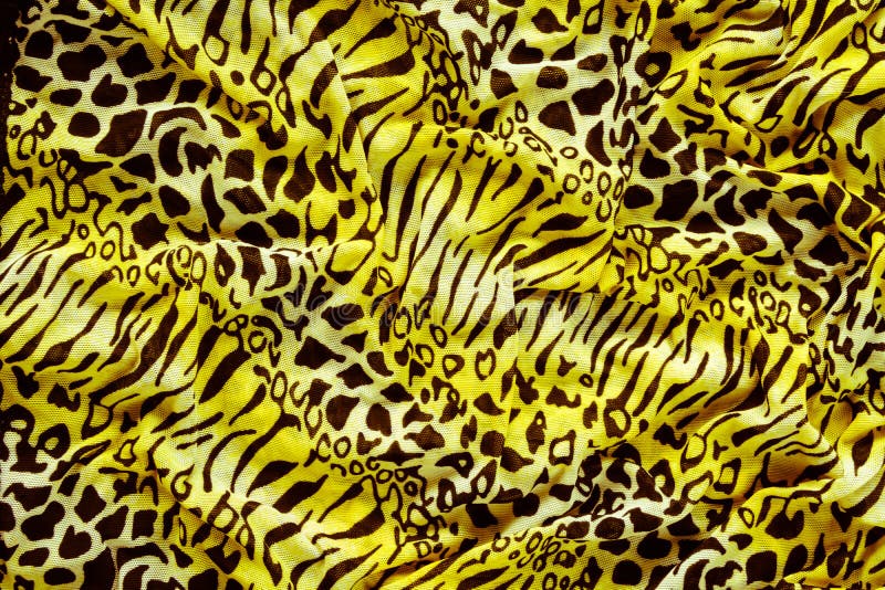 Tiger Textile Piece of Clothes Stock Photo - Image of cloth, fabric ...