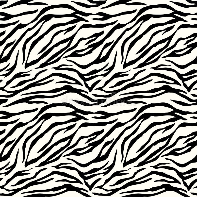 Tiger Texture Pattern Design Vector. Stock Vector - Illustration of ...