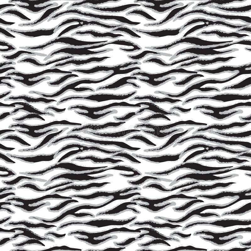 Tiger Texture Pattern Design Vector. Stock Vector - Illustration of ...