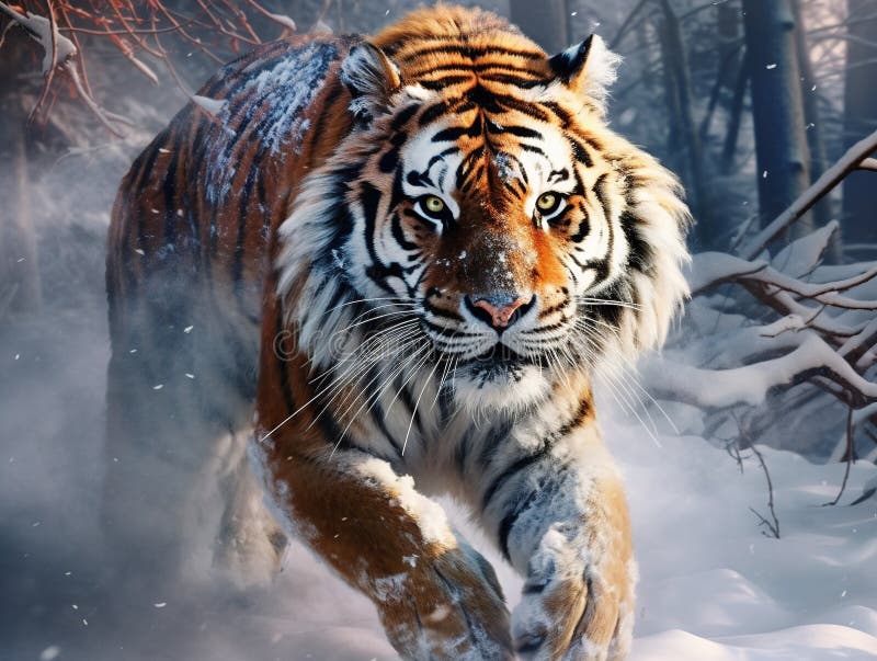 Tiger stock illustration. Illustration of fantasy, imagine - 293682711