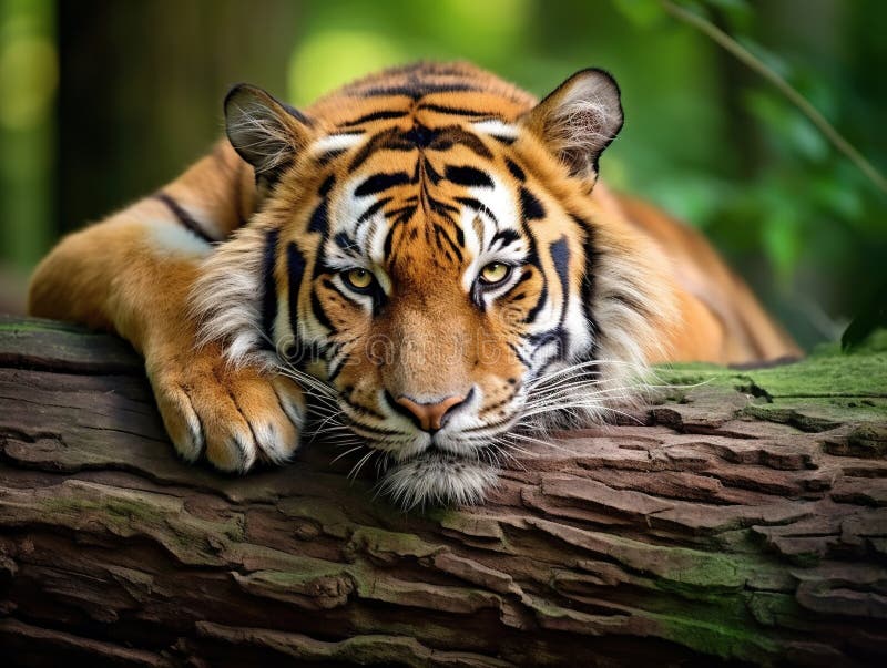 Tiger stock illustration. Illustration of imagine, fantasy - 293682862