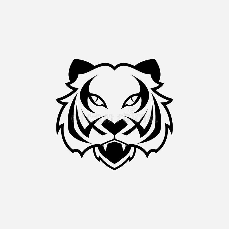 Tiger Vector Illustration Design Icon Logo Stock Vector - Illustration ...