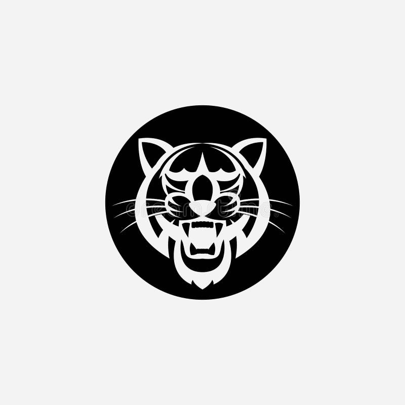 Tiger Vector Illustration Design Icon Logo Stock Vector - Illustration ...