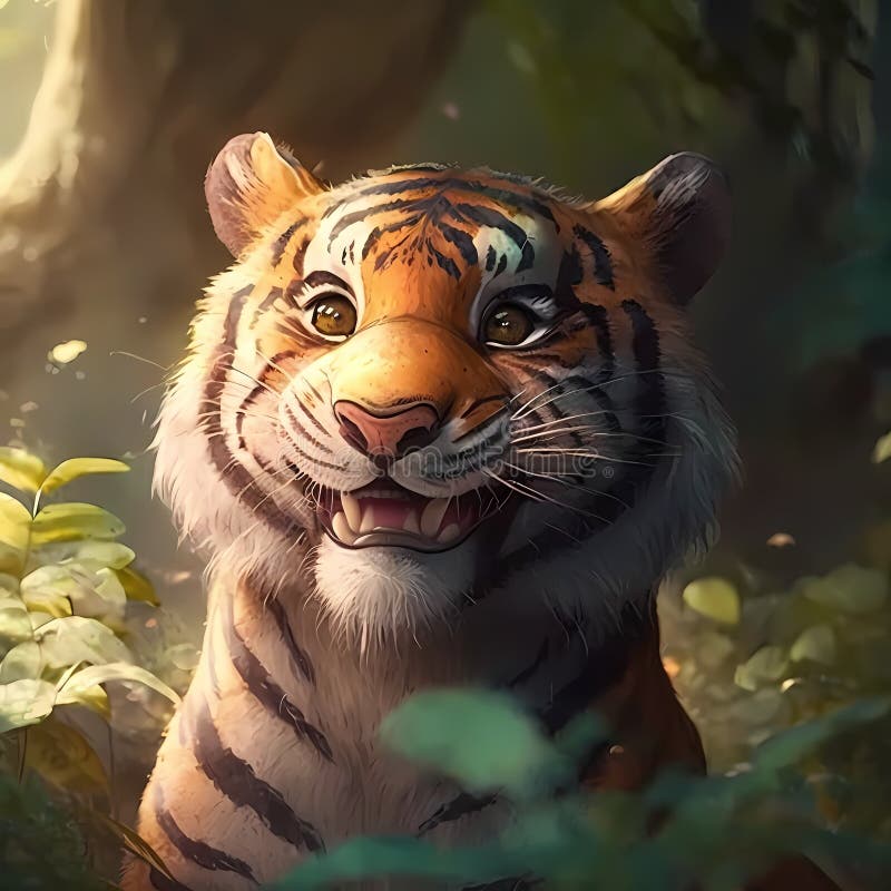 Tiger in the Water Tiger on the Rock Tiger in the Zoo Stock ...