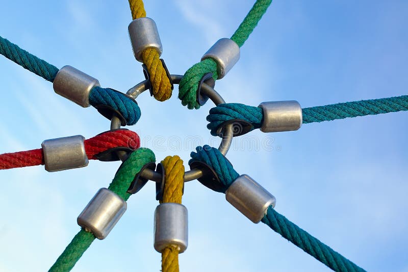 Corde tendue image stock. Image du tendu, entrelacez, vous - 99945