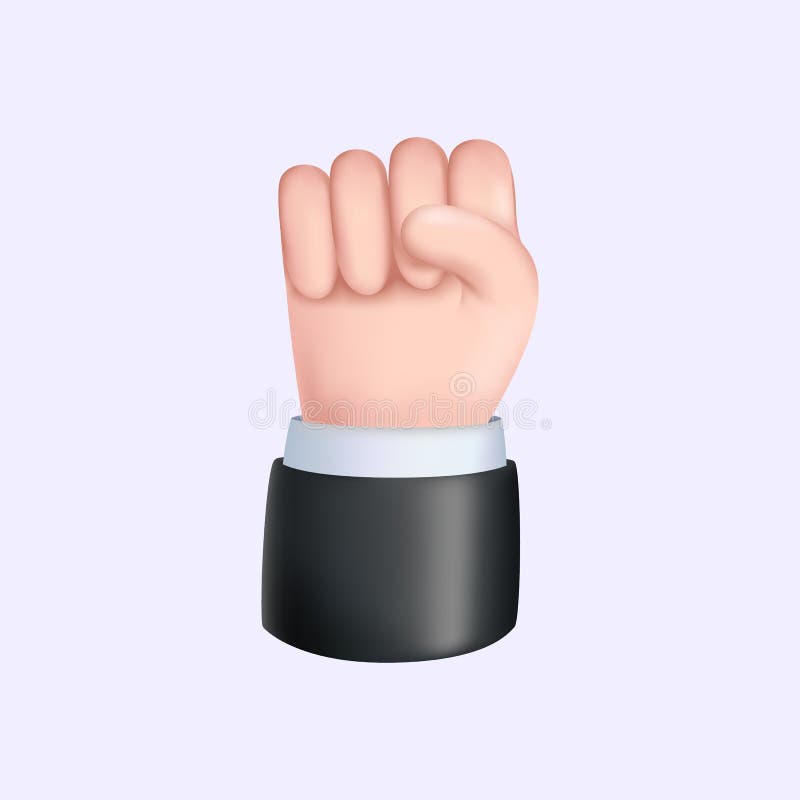 Tight Fist. 3D Graphic Arm, Power Gesture Stock Vector - Illustration ... Tight Fist. 3D Graphic Arm, Power Gesture Stock Vector - Illustration ...