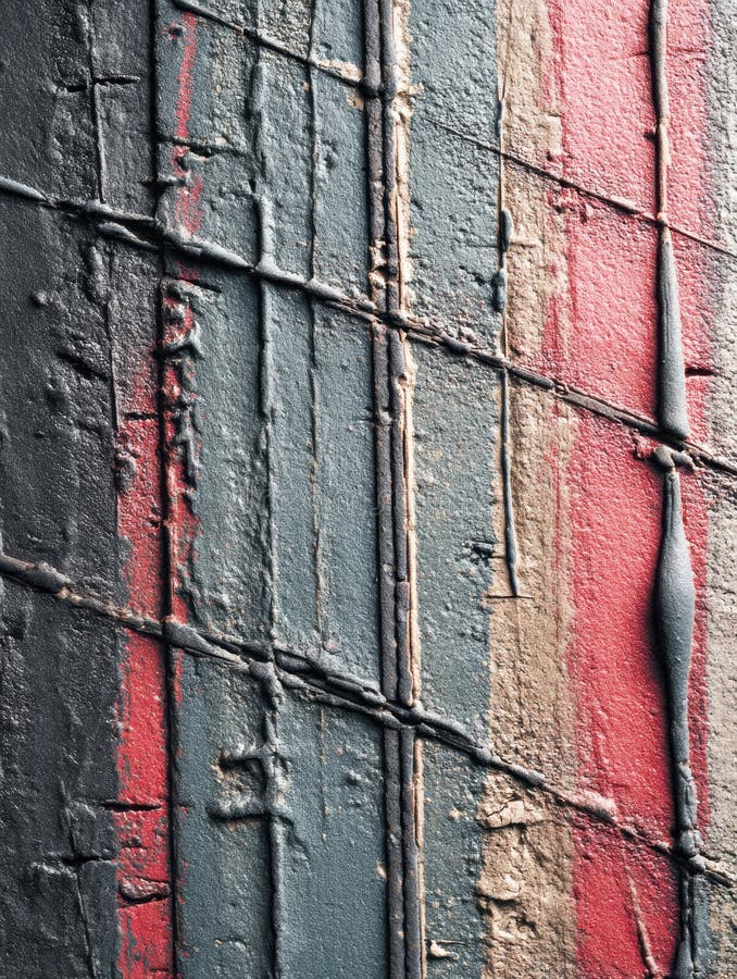 Close-up View of Textured Track Surface Showcasing Rubber Marks and ...