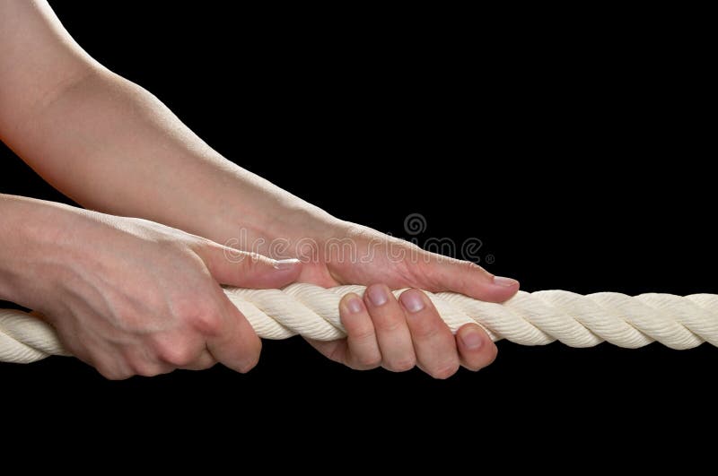 Tight the rope stock photo. Image of rope, endurance - 14949272