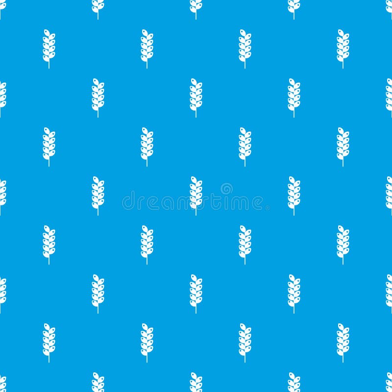 Big Spike Pattern Seamless Blue Stock Vector - Illustration of isolated ...