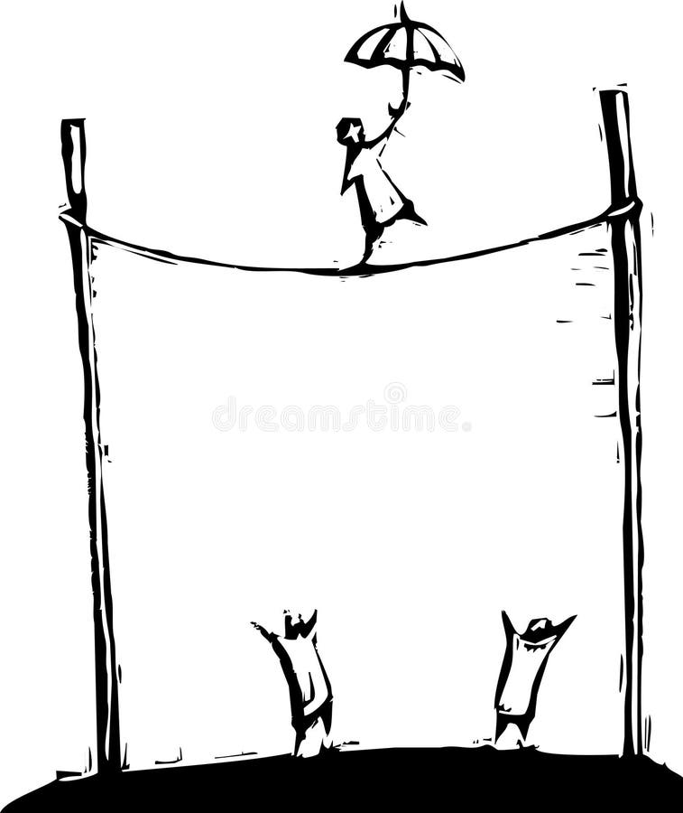 Free Clipart Tightrope