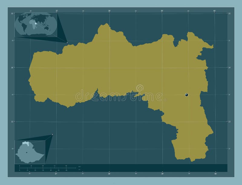 Tigray, Ethiopia. Solid. Capital Stock Illustration - Illustration of ...