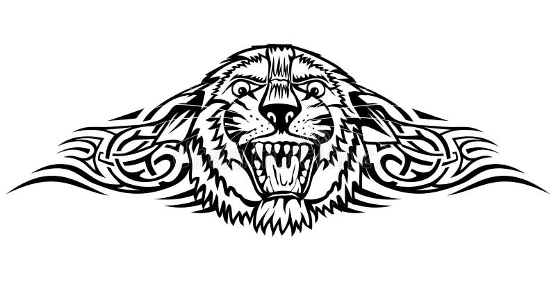 Filhote De Tigre Branco Bonito Ilustração do Vetor - Ilustração de ...