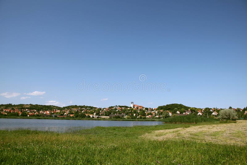 Tihany, Balaton See in Ungarn Stockbild - Bild von balatons, ruhe: 20023161