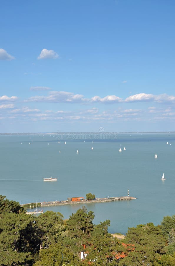Tihany,Lake Balaton,Hungary Stock Photo - Image of tourism, europe ...