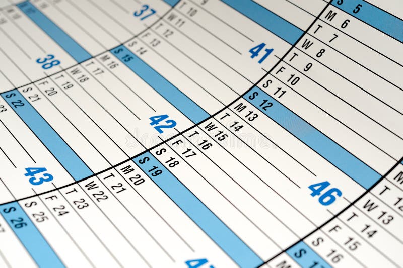 Tijdschema stock afbeelding. Image of maand, herinneringen - 7921479