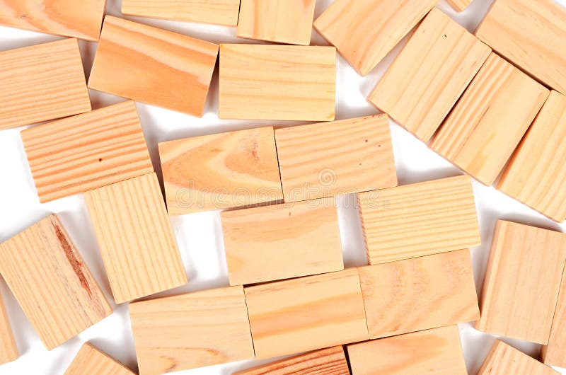 Tijolo de madeira imagem de stock. Imagem de bloco, bilhete - 28279529