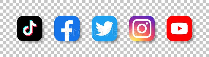 Tiktok Instagram Facebook Youtube Twitter Whatsapp Telegram Snapchat