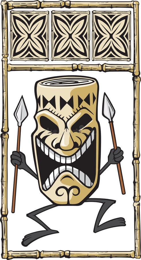 Tiki Clip Art Border